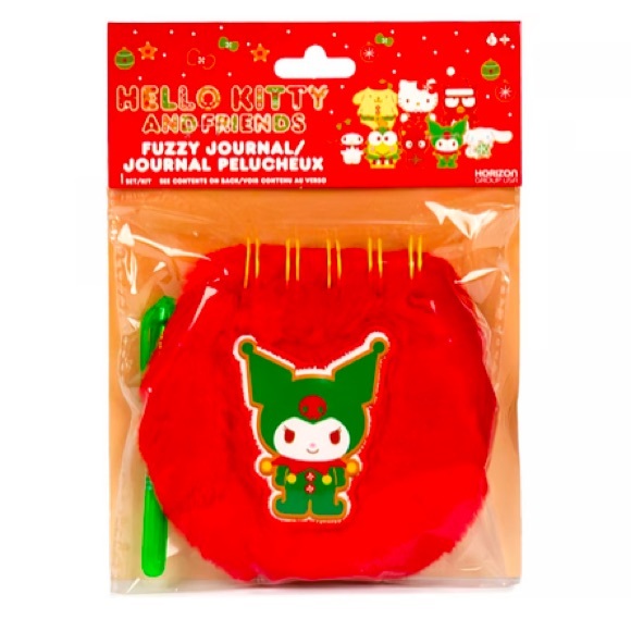 Hello Kitty | Other | Hello Kitty Friends Kuromi Fuzzy Journal | Poshmark